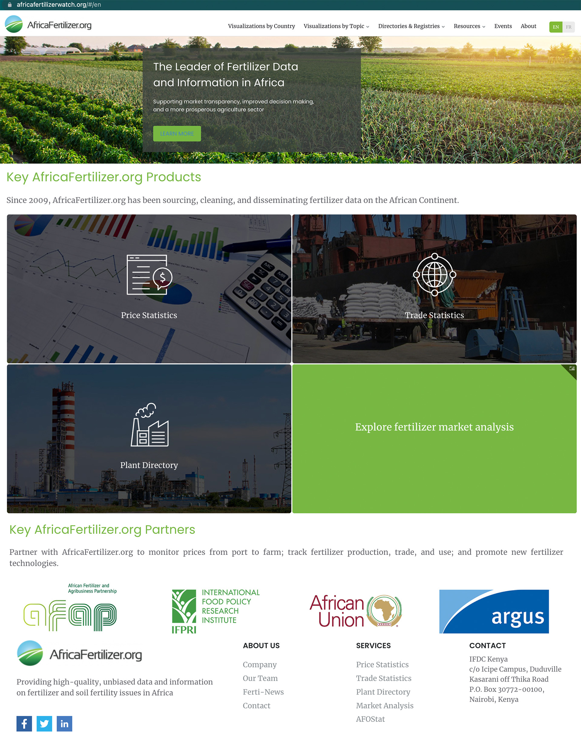 Advancing Food Security in 18 African Countries: Launching the New AfricaFertilizer.org Website ...
