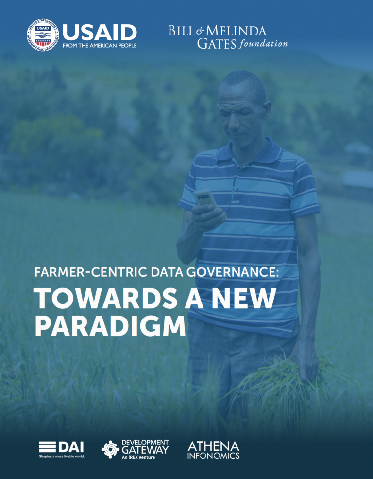 Farmer-Centric Data Governance: Towards A New Paradigm – Development Gateway: An IREX Venture ...